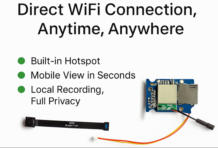 WiFi Camera Modules Without Internet: Offline AP Mode, Low-Latency FPV ...
